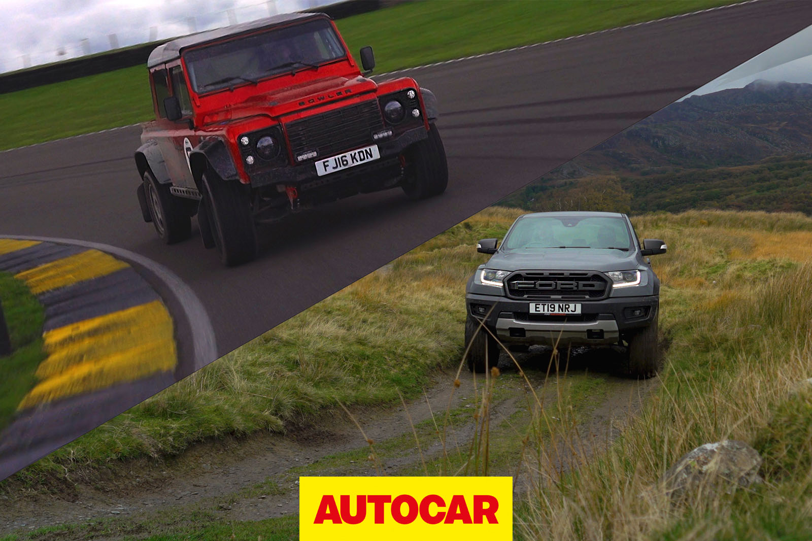 Ford Ranger Raptor v Bowler Bulldog video review: 4x4s tested off-road ...