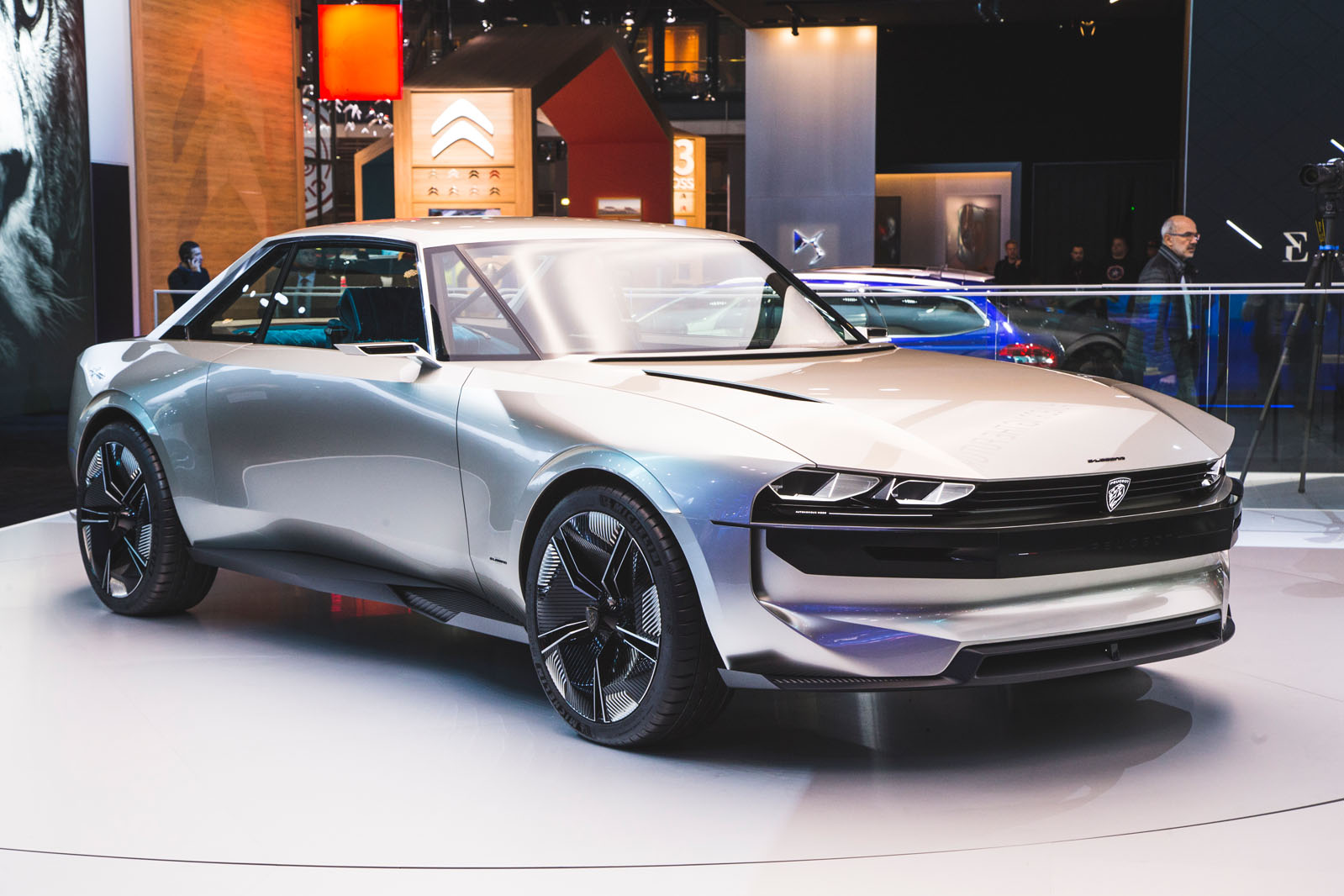 Peugeot e-Legend concept shown at Paris | Autocar