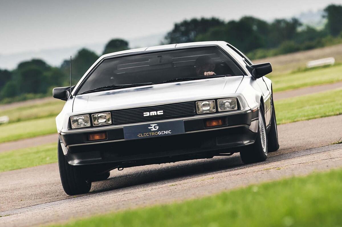 Forward to the future: Driving an electric DeLorean DMC-12 | Autocar