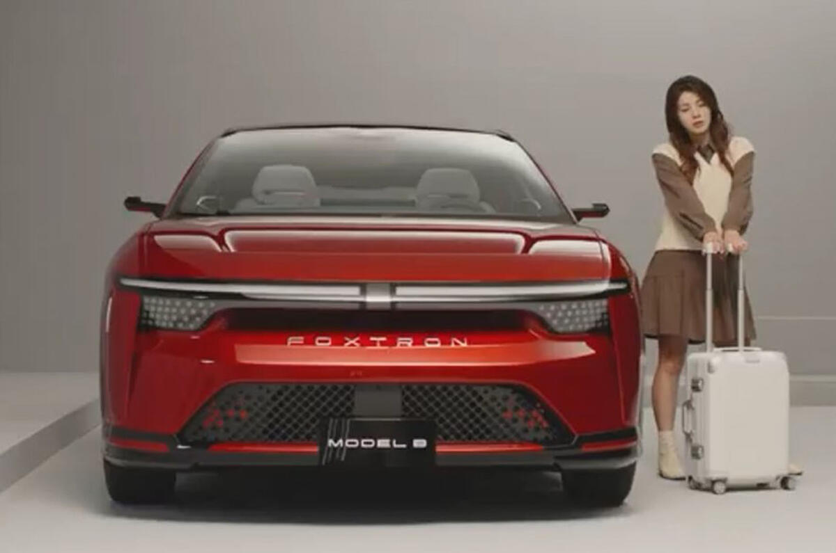 Foxtron Model B is US-built EV hatchback to rival Tesla Model Y | Autocar