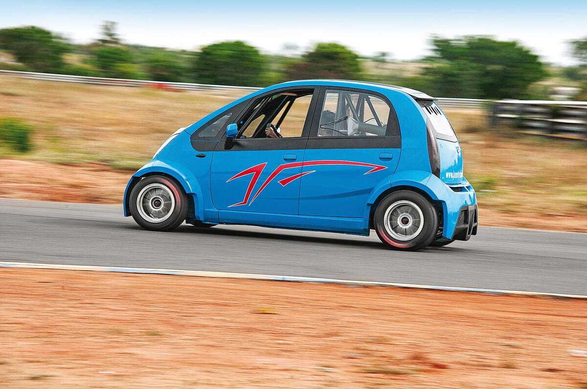 Video: Wild bike-engined Tata Nano with 200bhp driven | Autocar