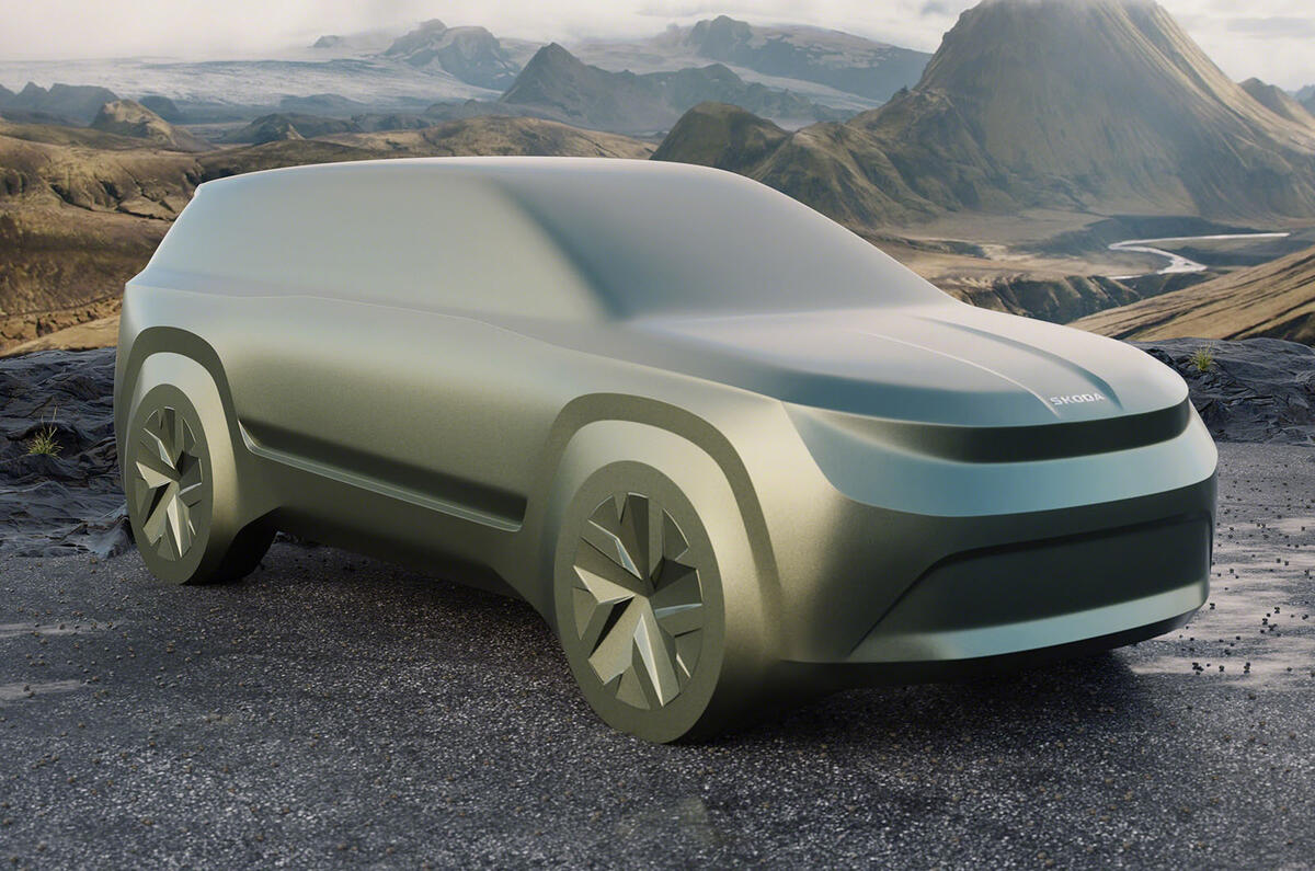 Skoda to launch large, seven-seat electric SUV in 2026 | Autocar
