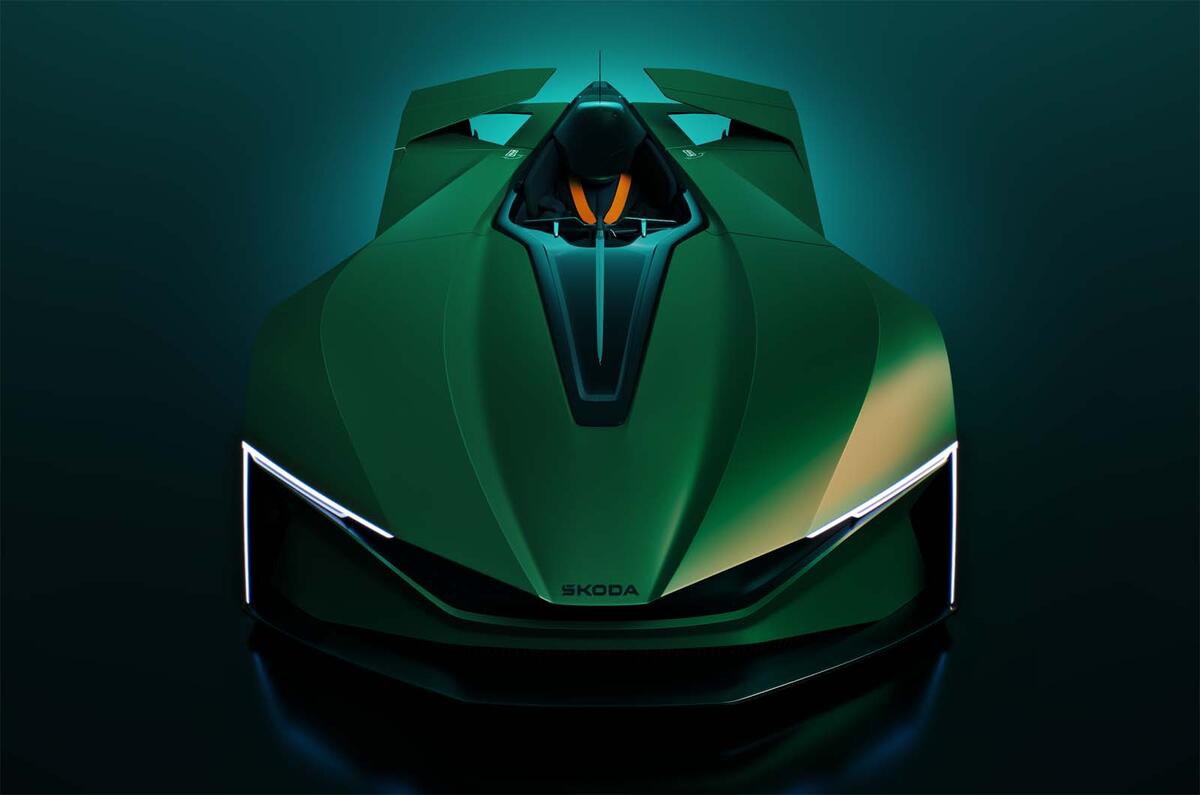 Wild Skoda supercar packs four electric motors and 1073bhp | Autocar